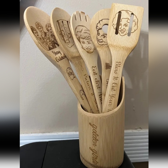 Kitchen | Golden Girls Bamboo Wooden Spoon Set | Poshmark